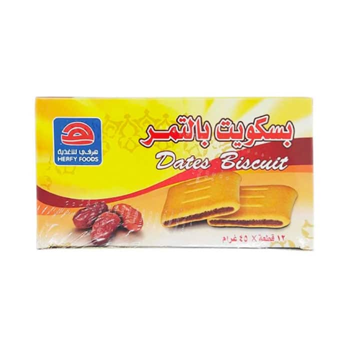Date Biscuits 12 x 45g - Greenfields Store