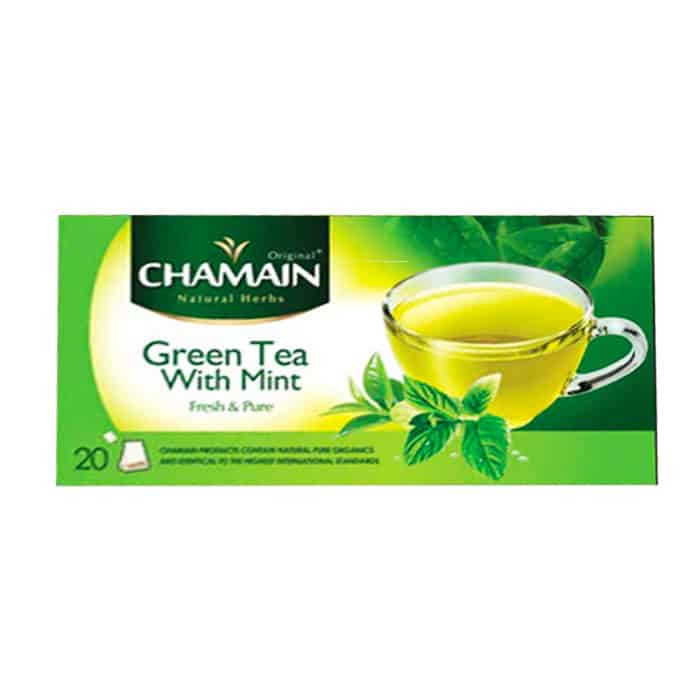 Green Tea with Mint (40g) 20 Teabags - Greenfields Store