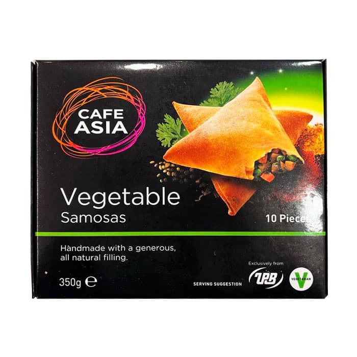 Vegetable Samosas 10 pieces 350g - Greenfields Store