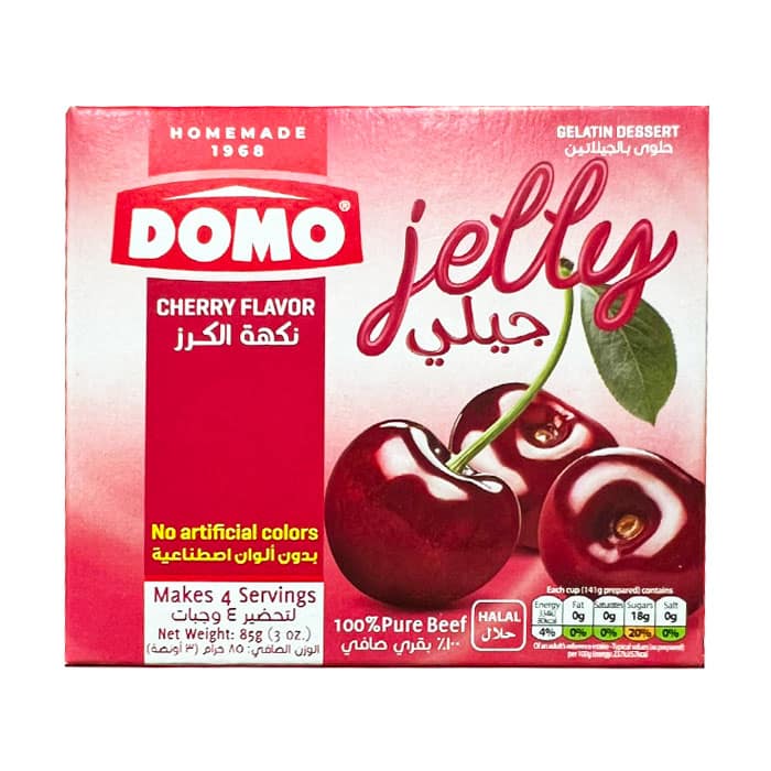 Cherry Flavour Jelly Halal 85g - Greenfields Store