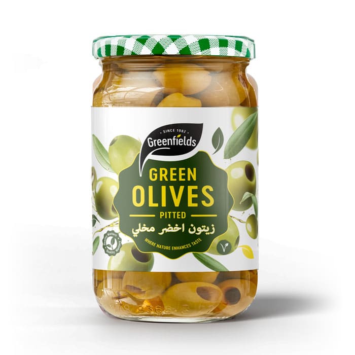 Pickled Green Olives - Pitted 720g (drained 350g) - Greenfields Store