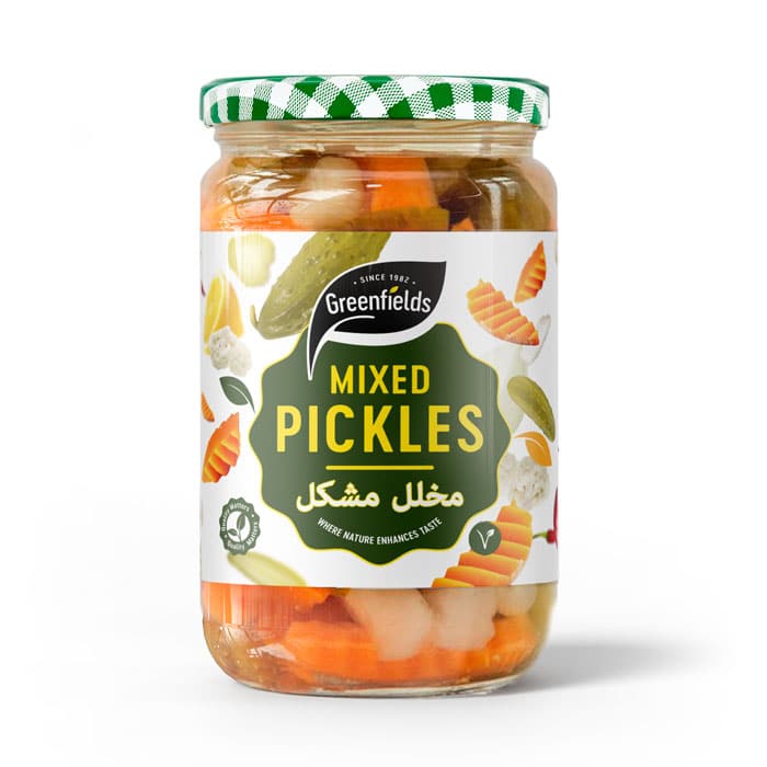 Mixed pickles 720g (drained 400g) - Greenfields Store