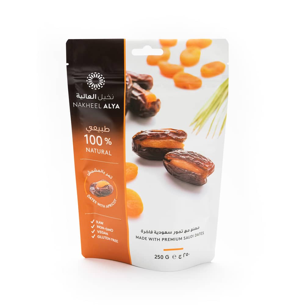 Nakheel Alya premium dates with apricot 250g - Greenfields Store