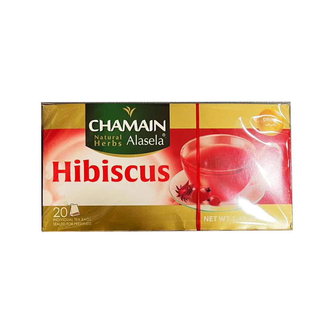 Hibiscus tea bags 20 bags 40g - Greenfields Store