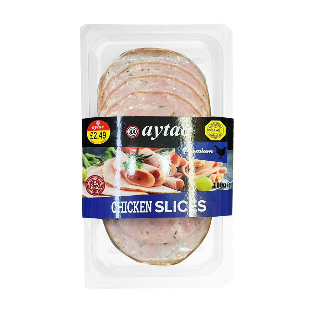 Premium chicken slices halal 100g - Greenfields Store